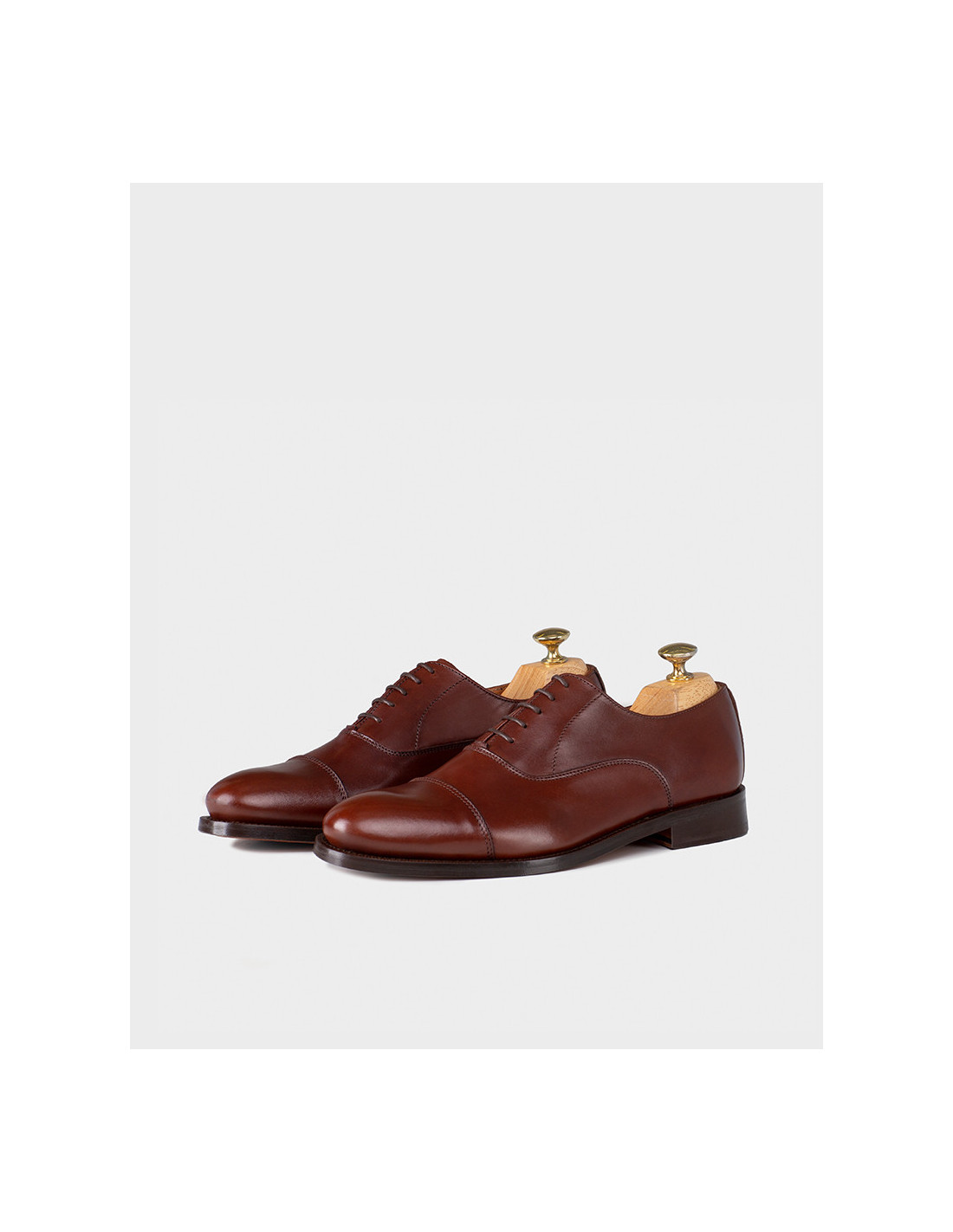Sapatos Pele Castanho | JOHN TWEED